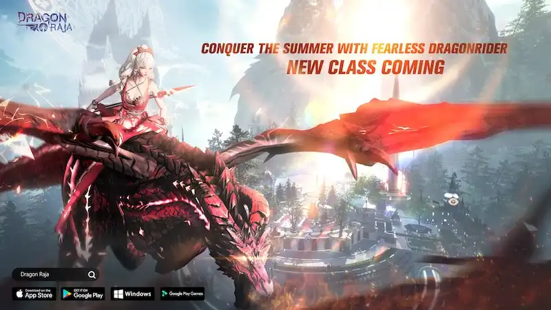 Dragon Raja revela su nueva clase: Dragonrider
