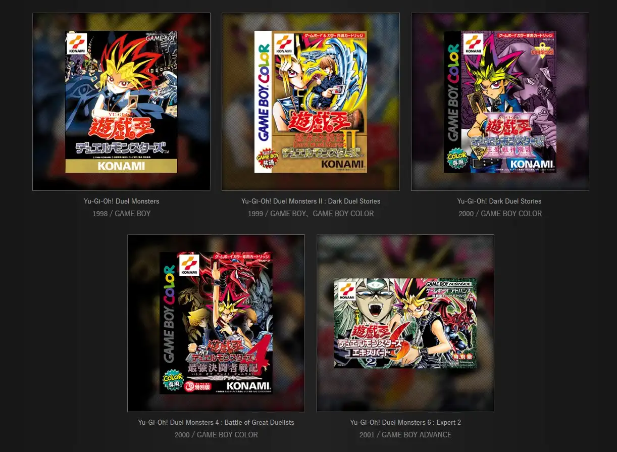 Yu-Gi-Oh! Early Days Collection con sus juegos incluidos