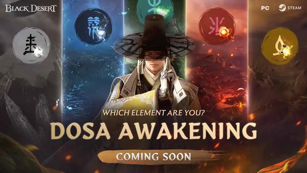 Black Desert presenta a su nueva clase: Dosa